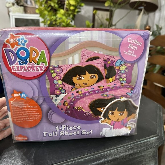 Franco | Bedding | Dora The Explorer Full Sheet Set New In The Package ...